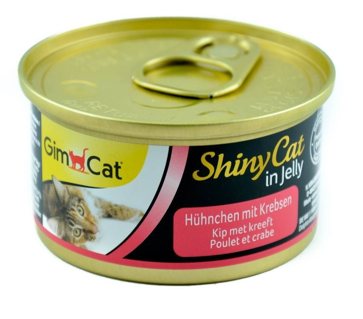 GimCat ShinyCat KURCZAK i Krab Karma dla Kota 70g | KOT \ KARMY \ Karma mokra